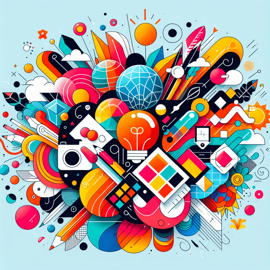 Les tendances du graphisme web en 2024 : les couleurs vives et les illustrations à l'honneur